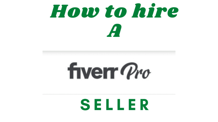 How To Hire A Fiverr Pro Seller[ Buy Gig From Vetted Brands ...