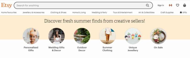 Etsy Canada: How To Sell & Buy On Etsy Canada [ Complete Guide ...