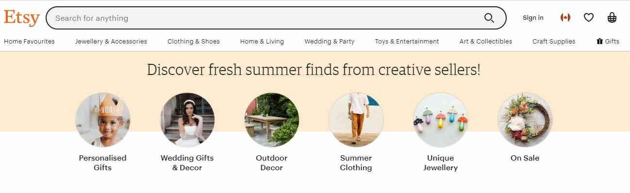 Etsy Canada: How To Sell & Buy On Etsy Canada [ Complete Guide ...